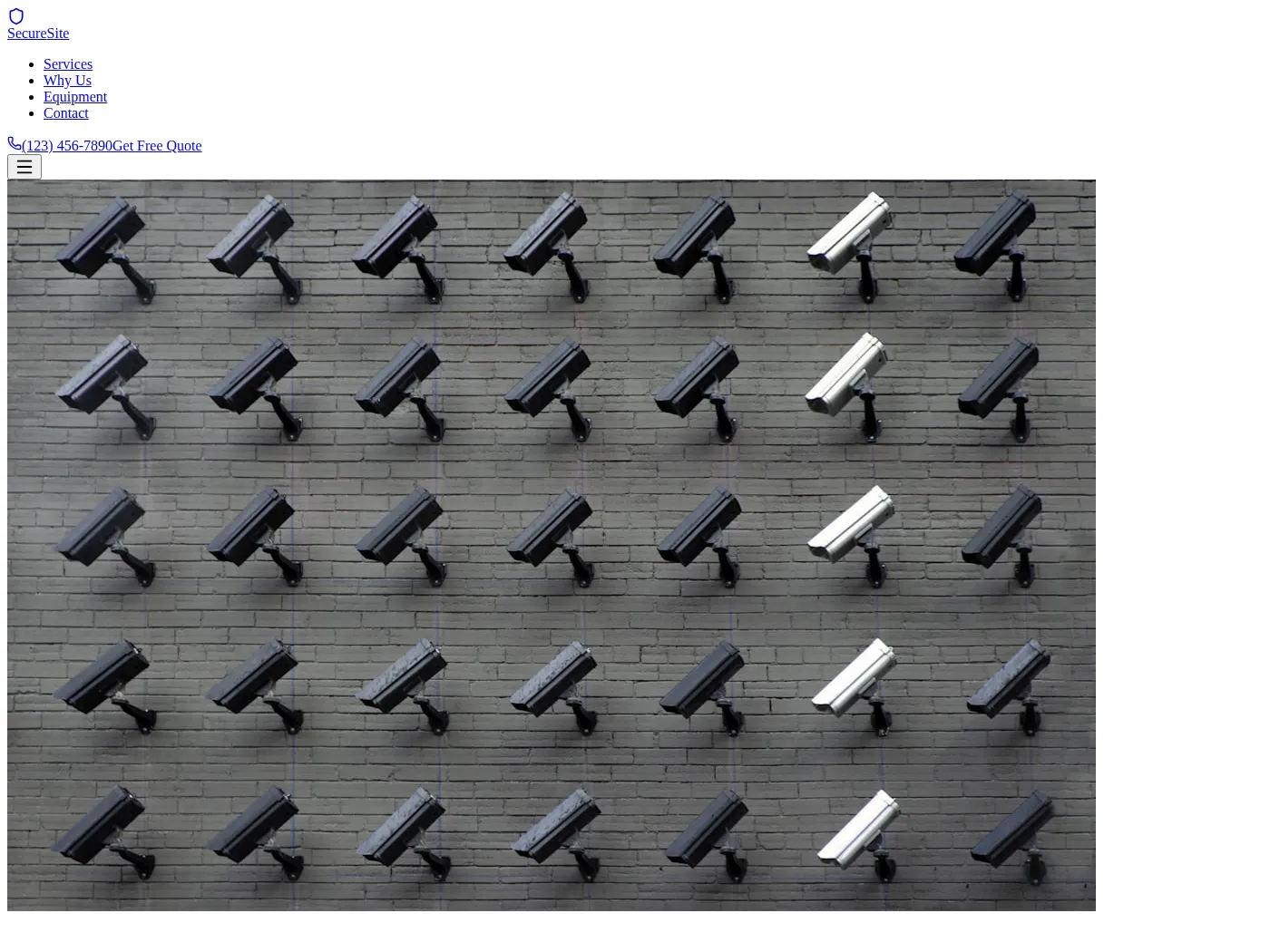 CCTV Secure Site