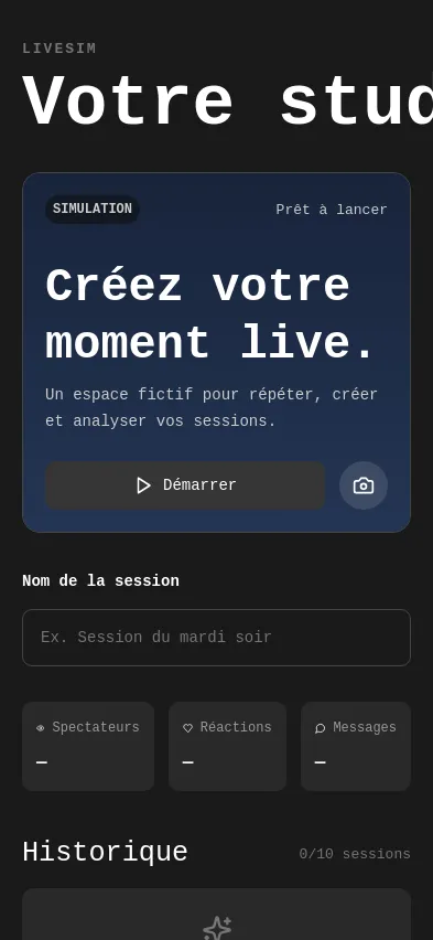 LiveSim Mobile