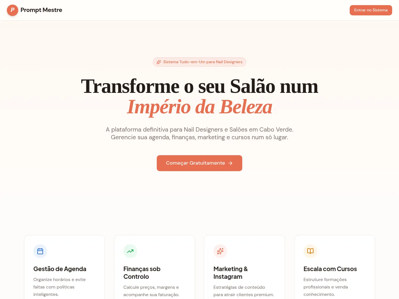 Prompt Mestre Beauty Suite