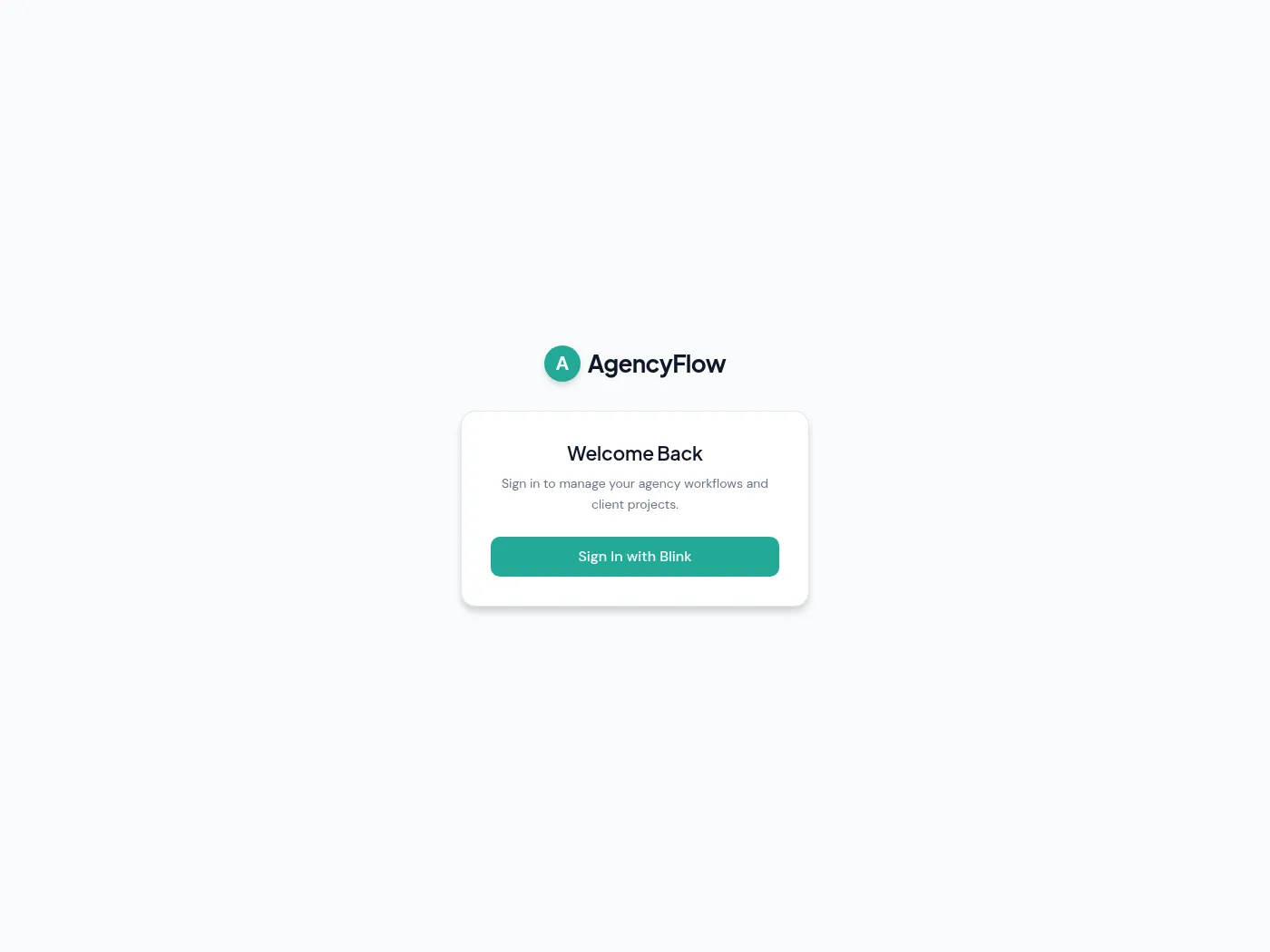 AgencyFlow SaaS