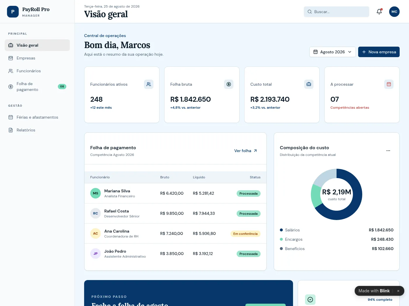 PayRoll Pro Manager