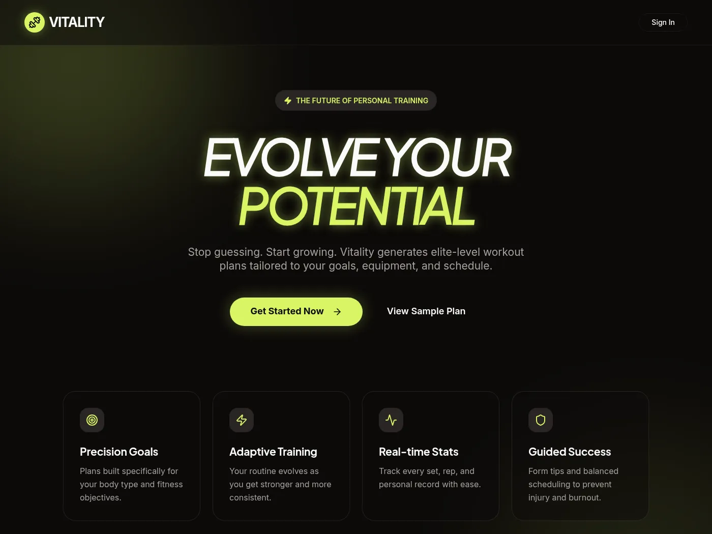 Workout Plan Generator