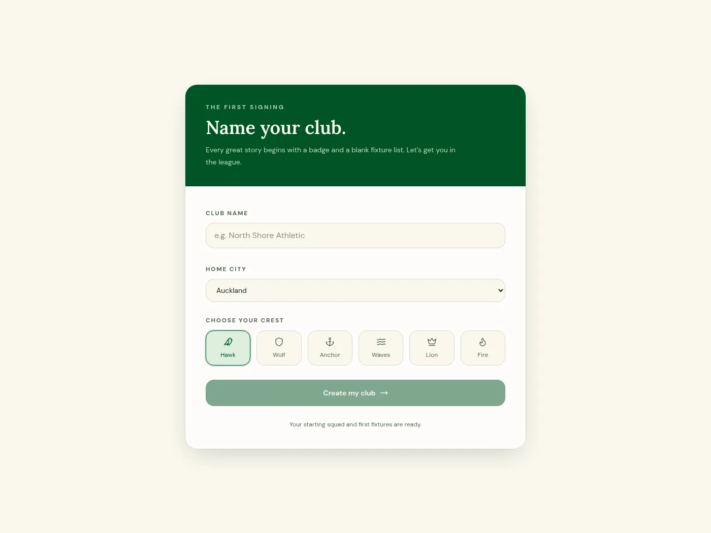 ClubMaster Football Manager
