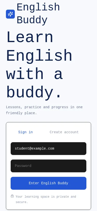 English Buddy App