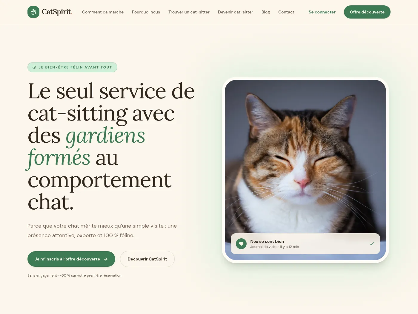 CatSpirit Plateforme Premium