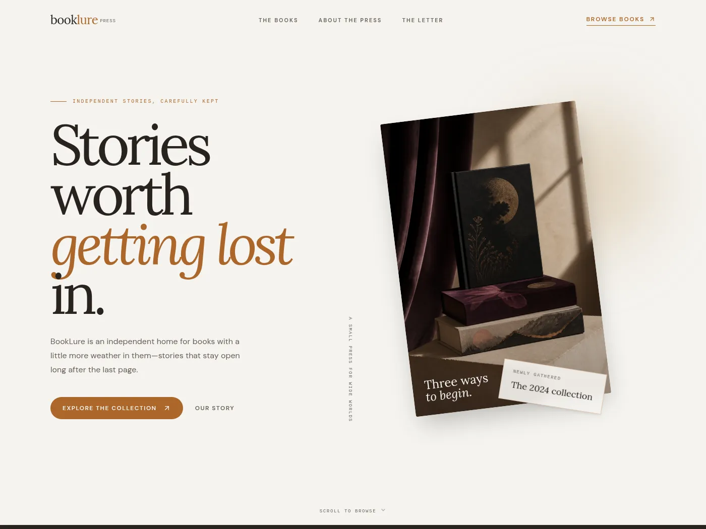 BookLure Publisher Site