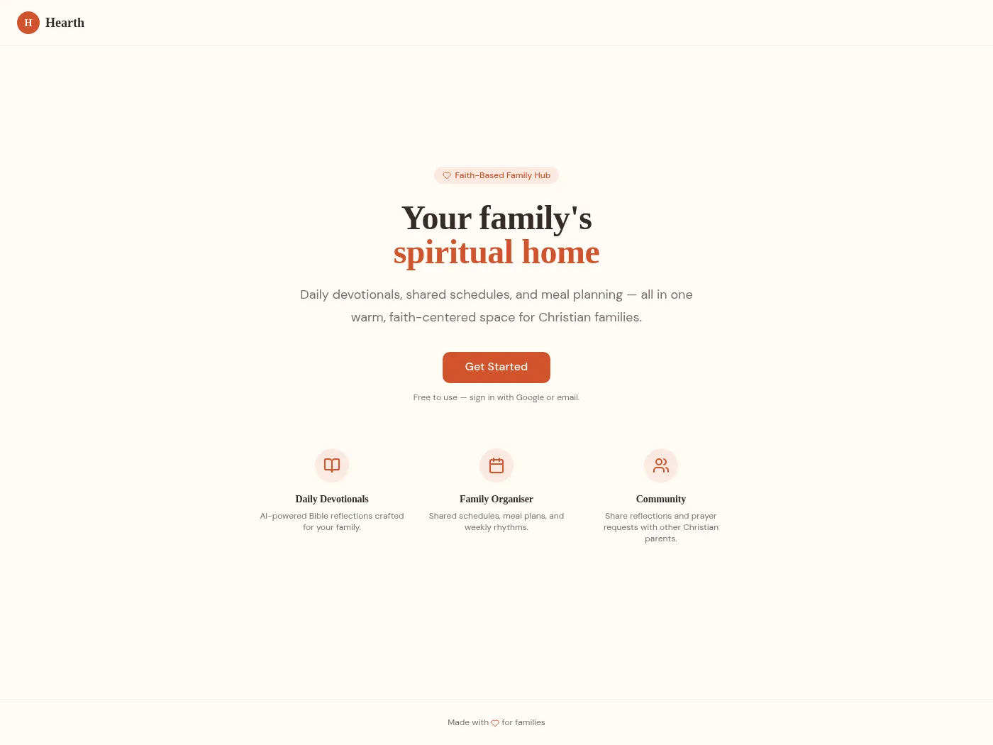 Hearth Family Hub