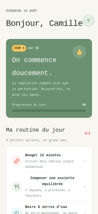 Ventre40 Challenge