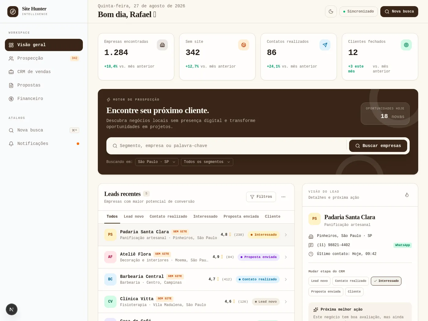 Site Hunter IA
