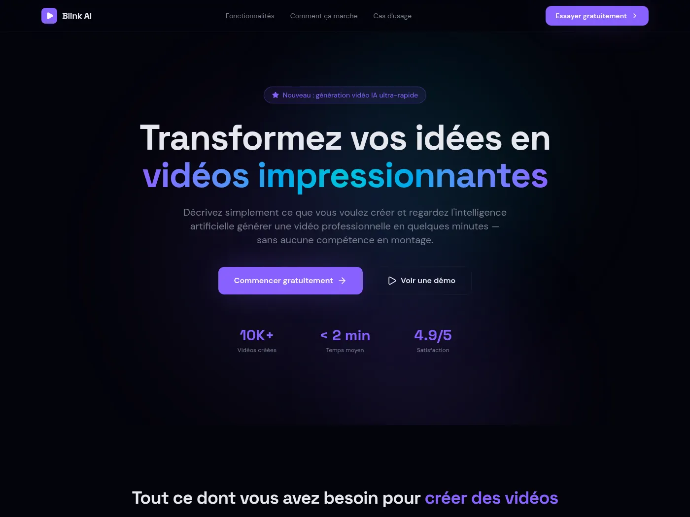 Blink AI Video Maker