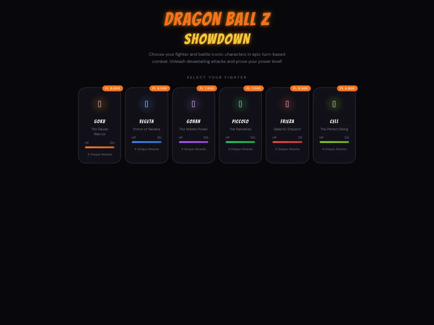 Dragon Ball Z Showdown