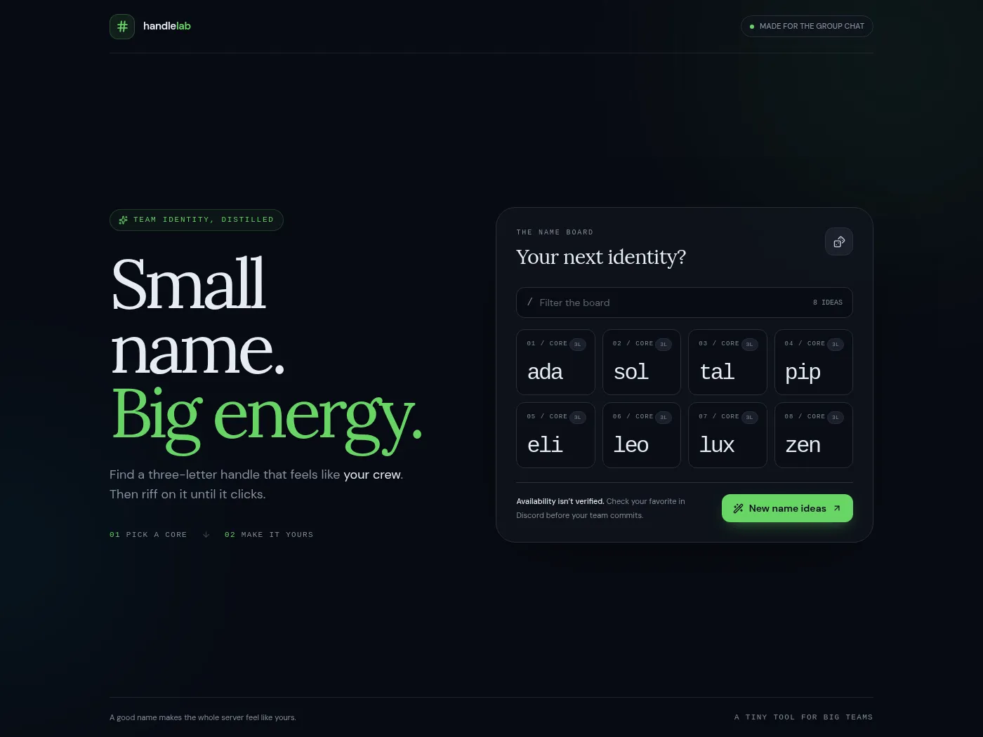 Discord NameFinder