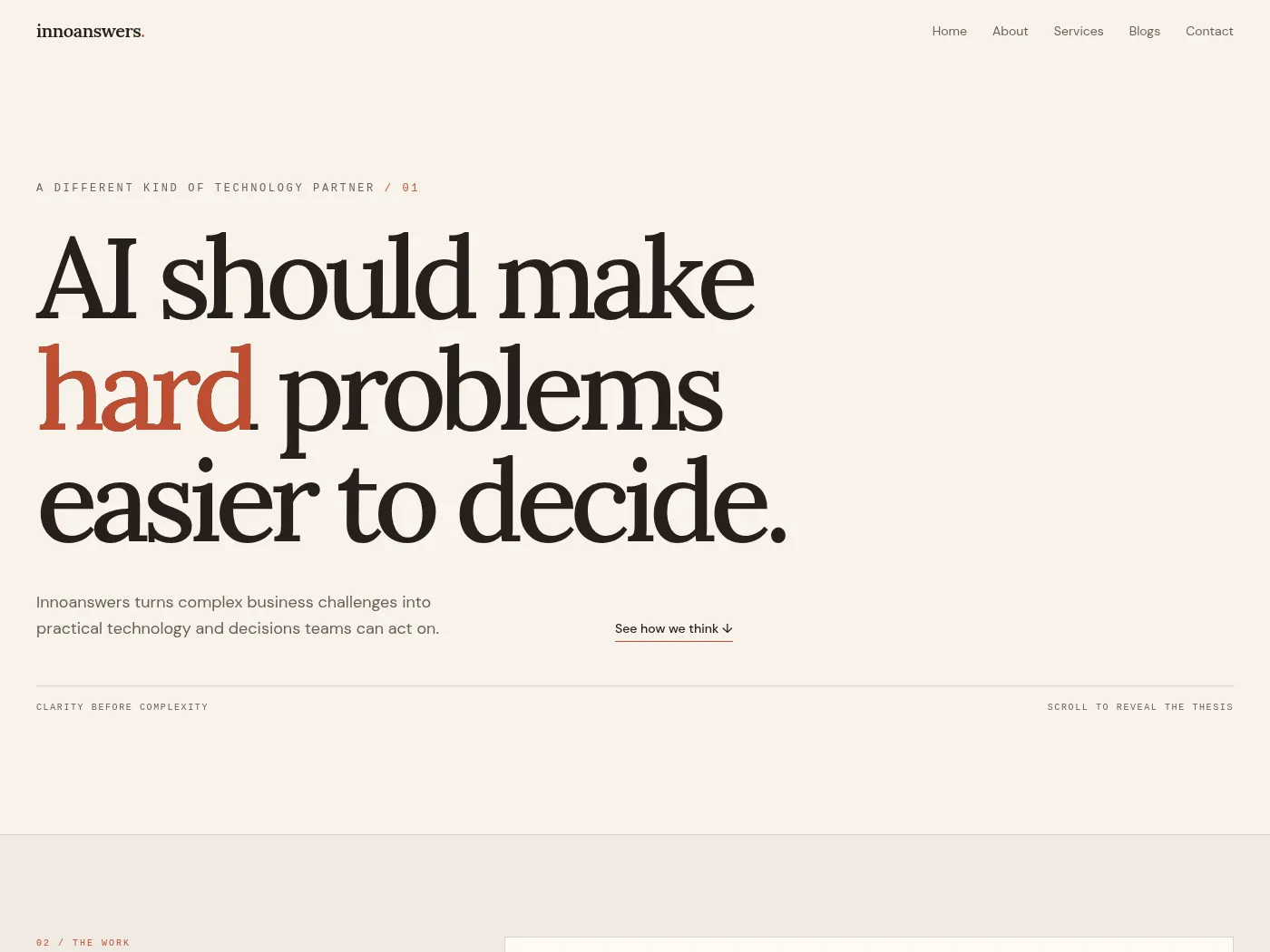 Innoanswers Manifesto Site