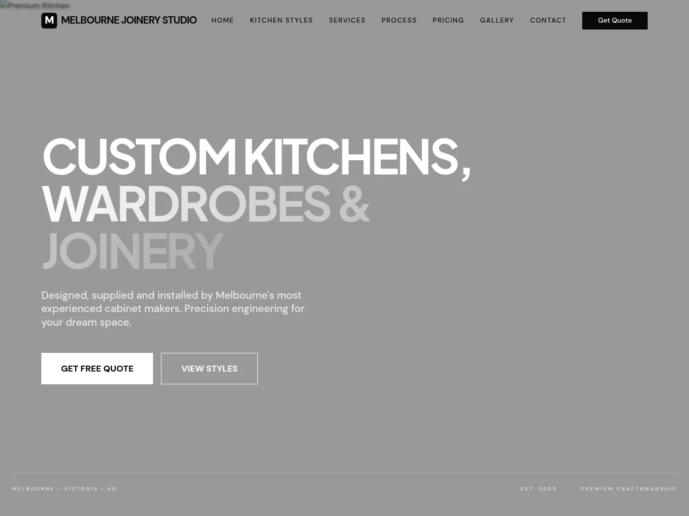 Melbourne Joinery Studio
