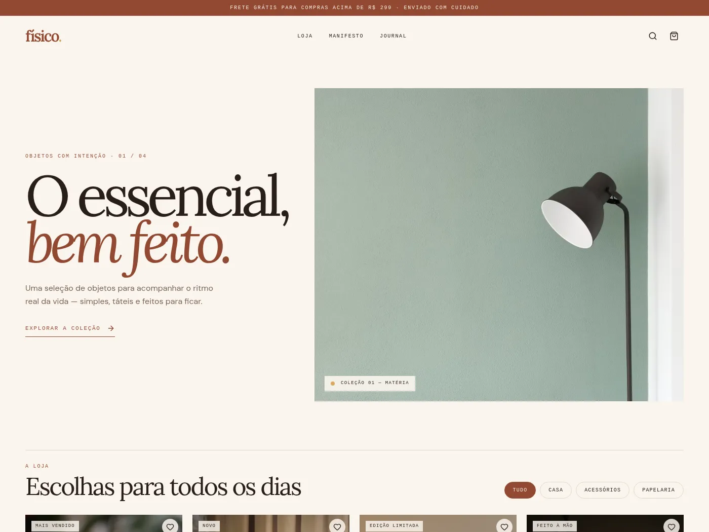 Físico Shop Online