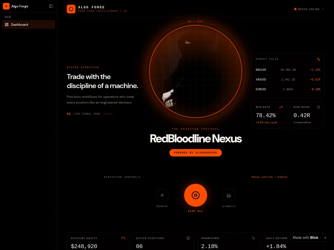 Algo Forge Trading Suite