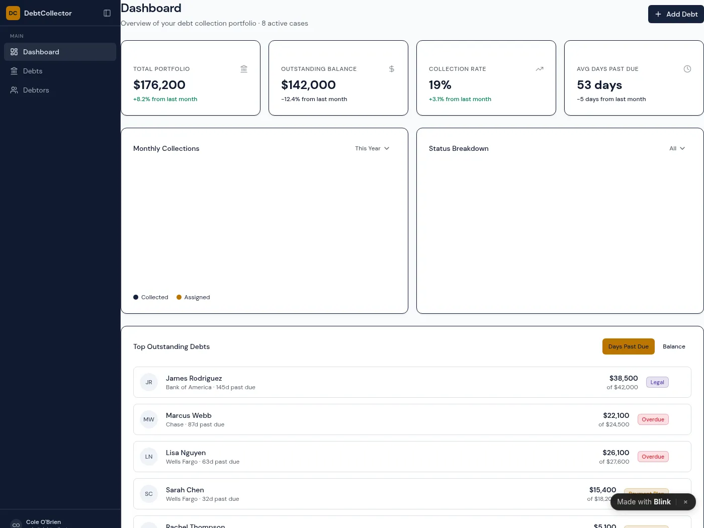 DebtCollector Pro