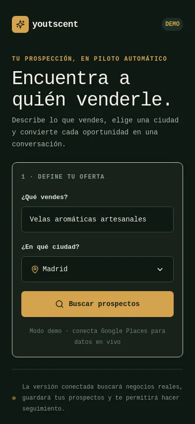Yourscent Client Finders