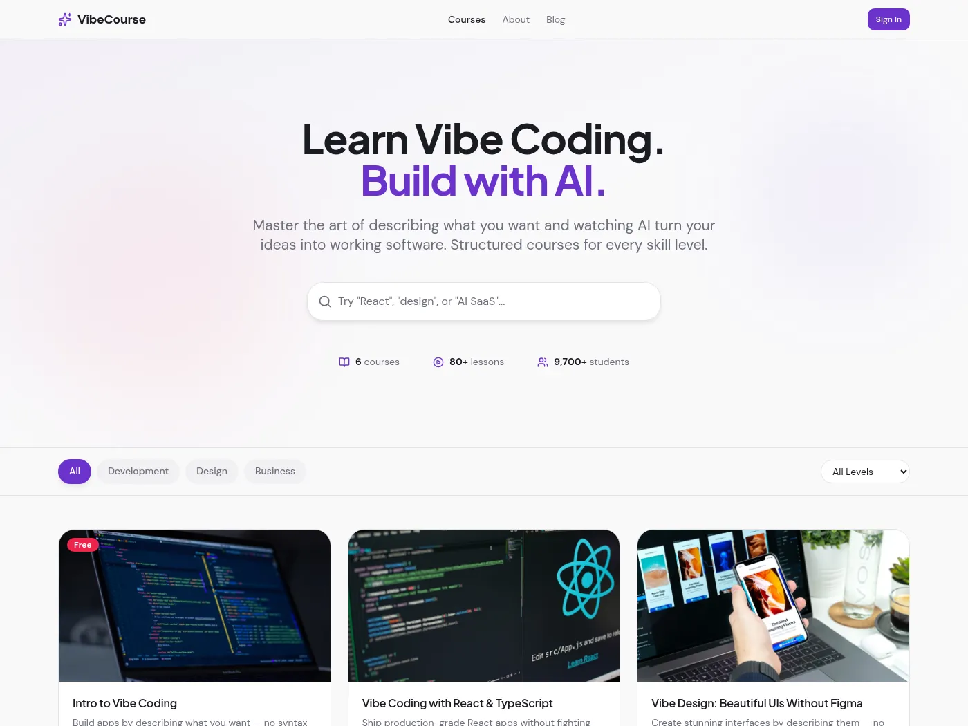 Vibe Coding Course Hub