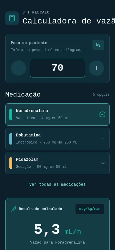 UTI MedCalc App