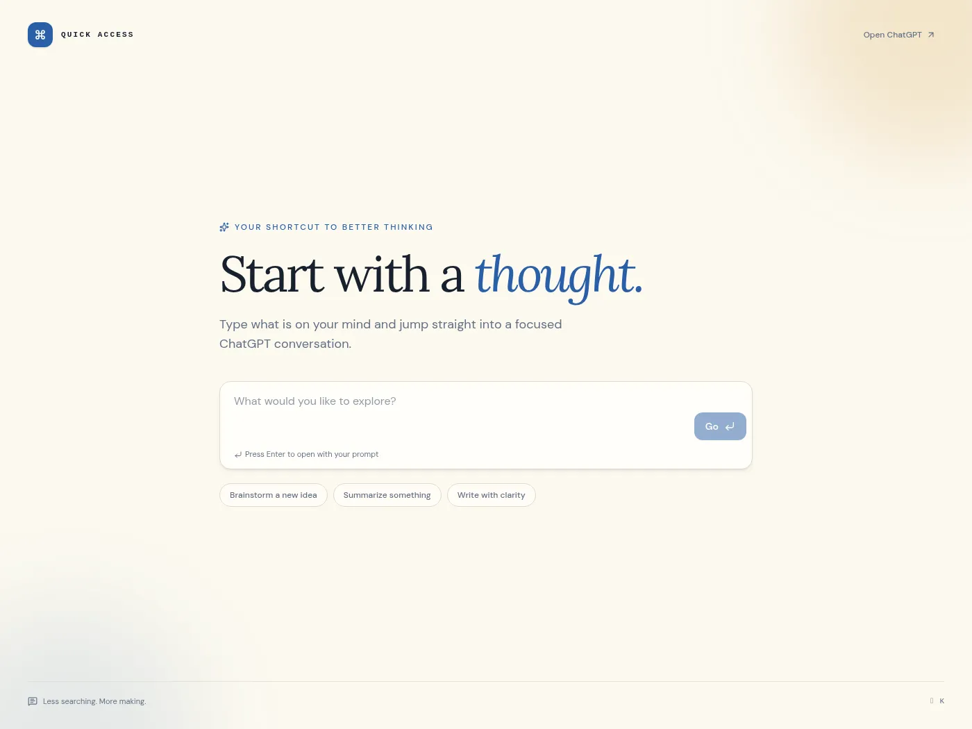 GPT Quick Access