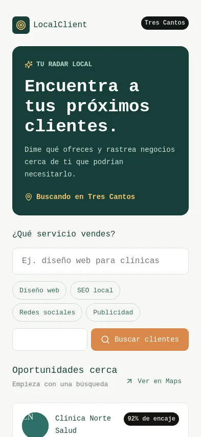 LocalClient Finder