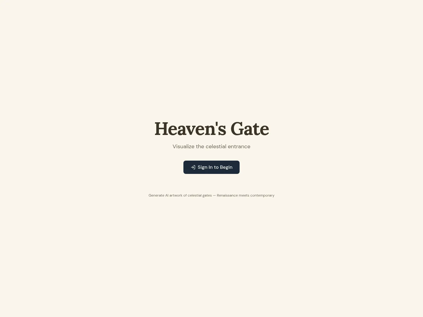 Heaven's Gate Visualizer