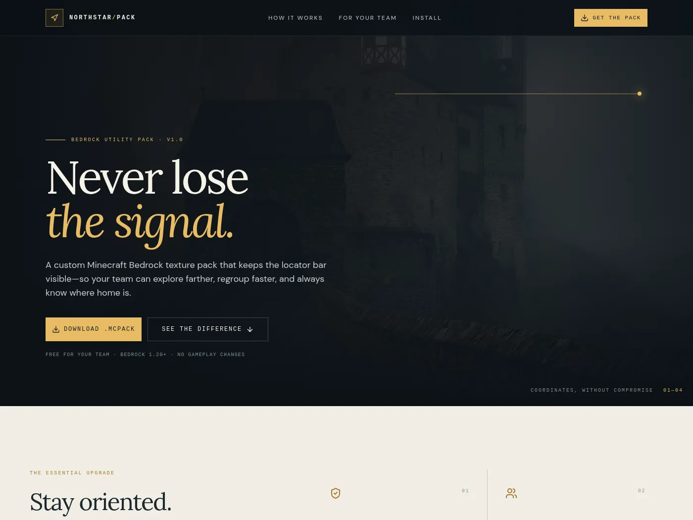 Persistent Locator Bar Pack