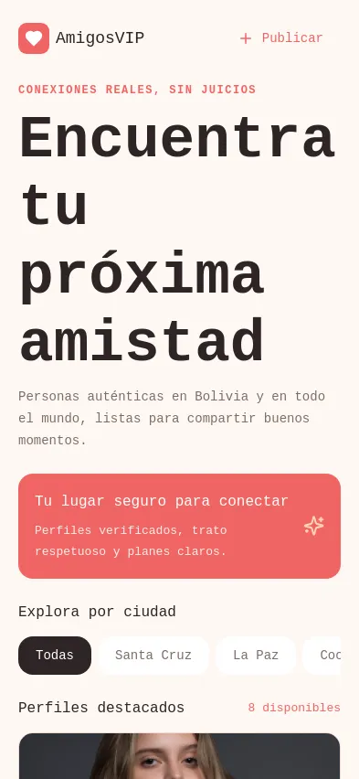 AmigosVIP Bolivia