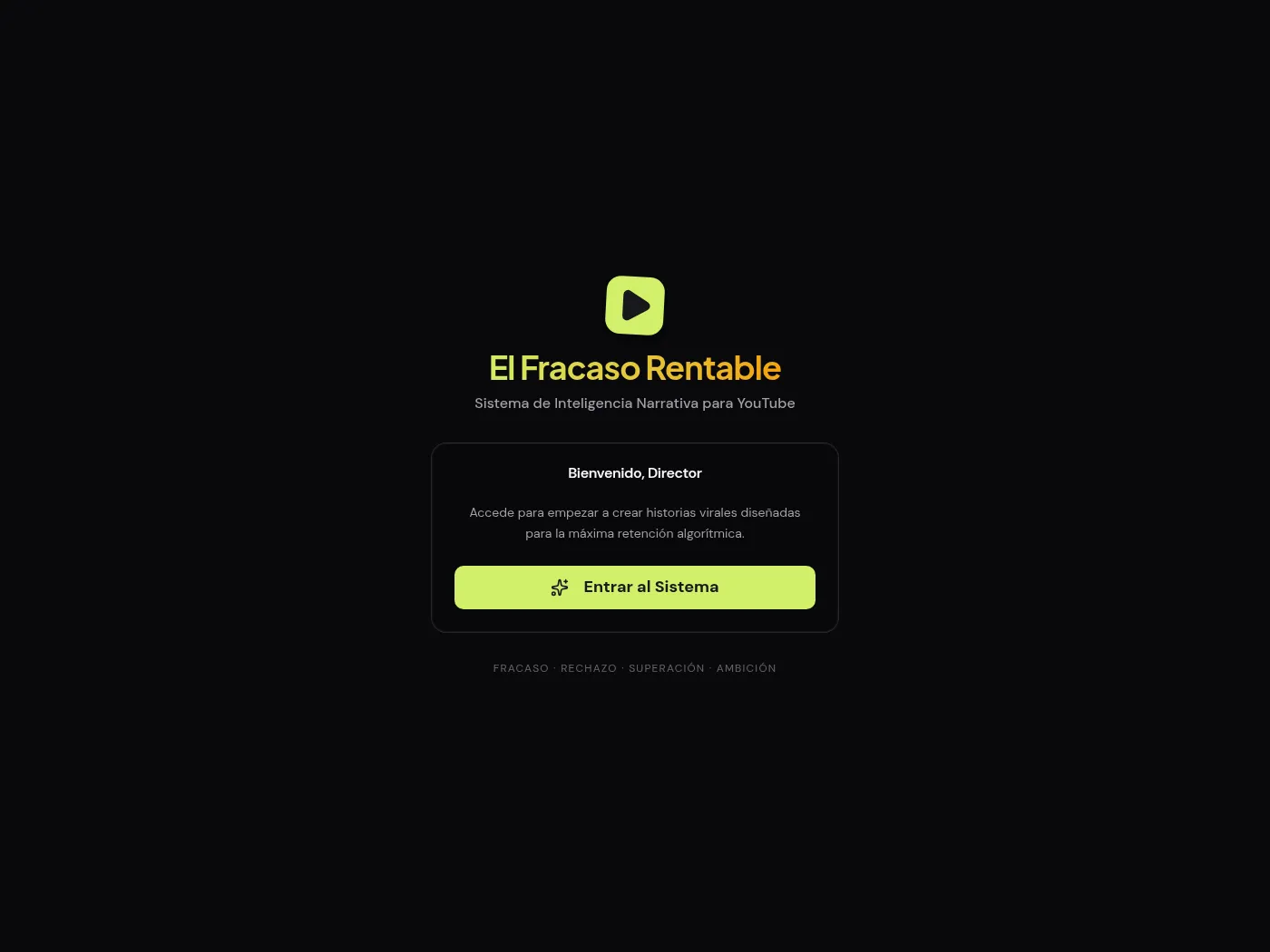 Rentable Failure Stories