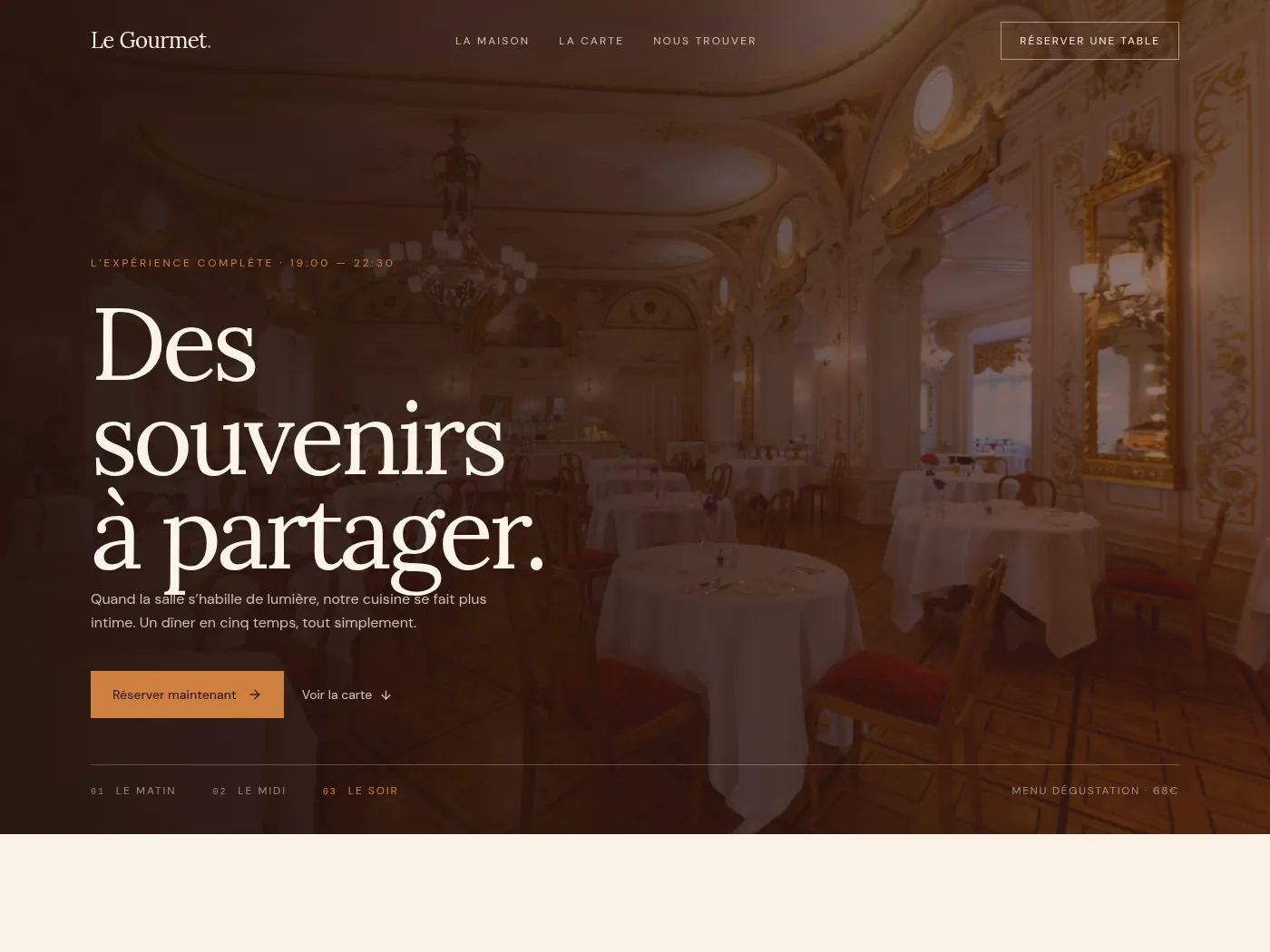 Le Gourmet Vitrine