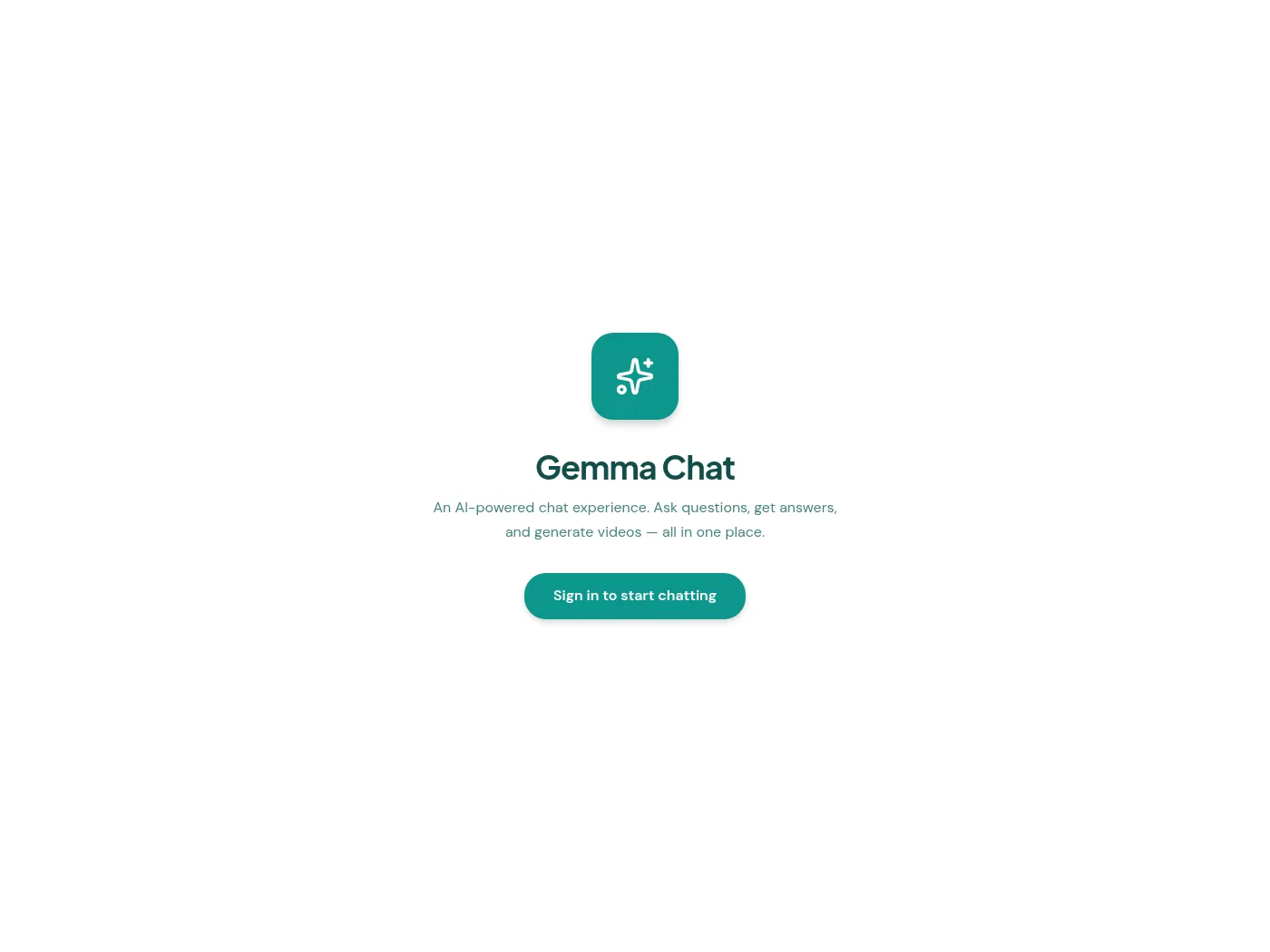 Gemma Chat Clone