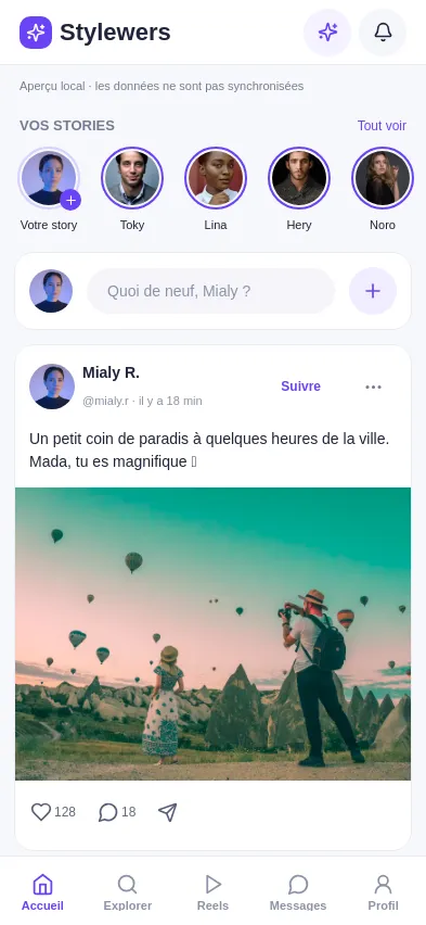 Stylewers Social App