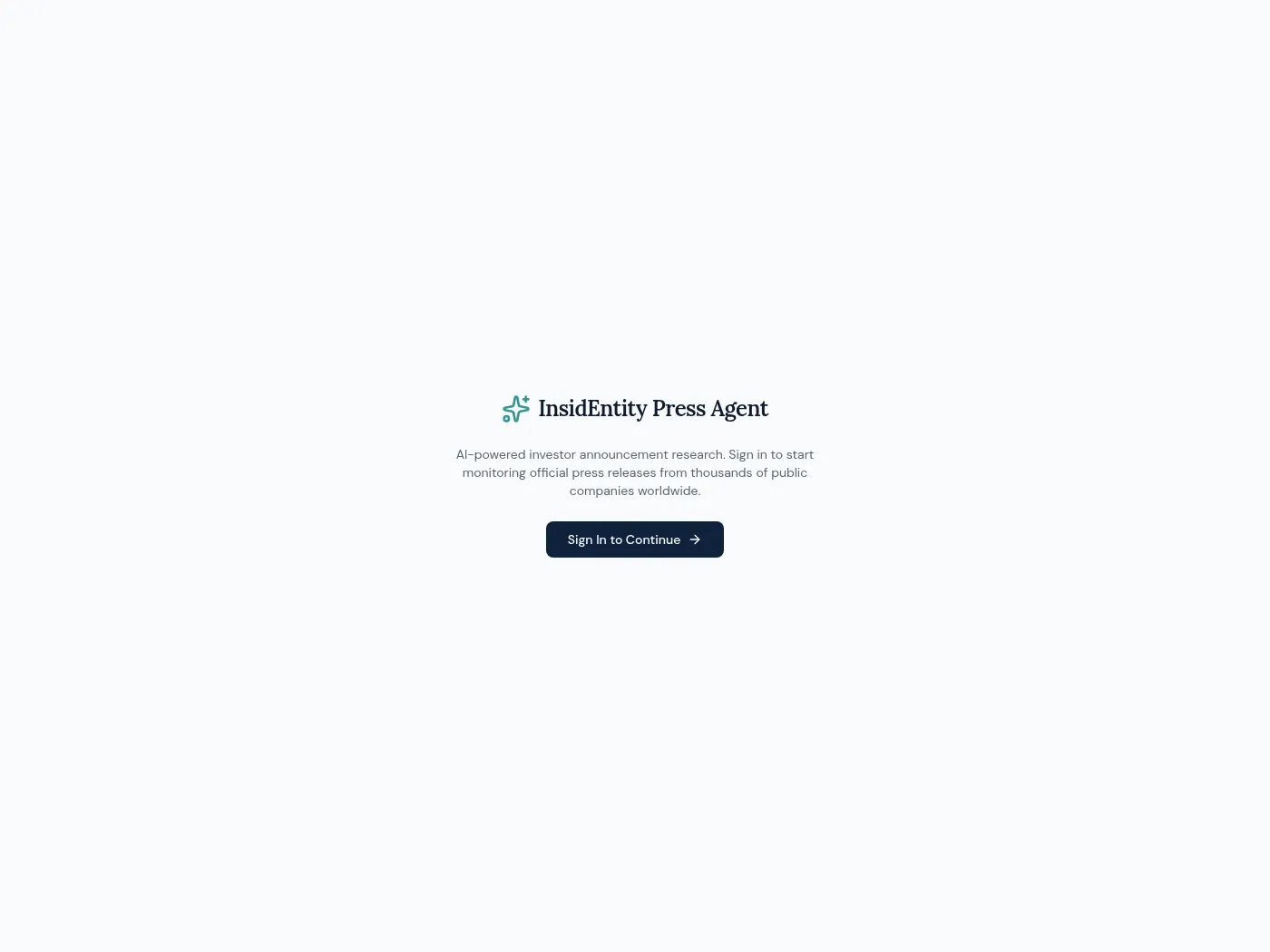 InsidEntity Press Agent