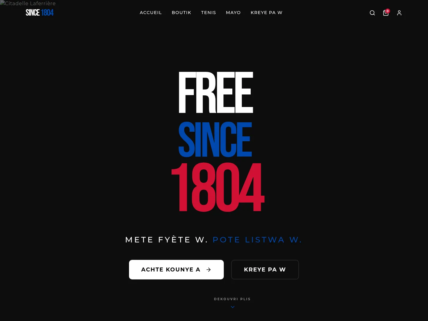 SINCE 1804 Premium Store