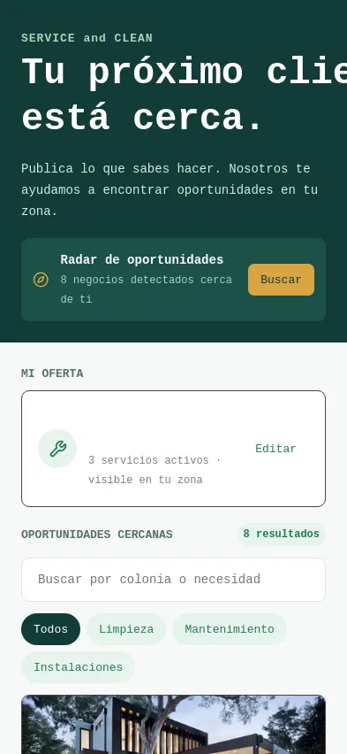 Service & Clean Connect