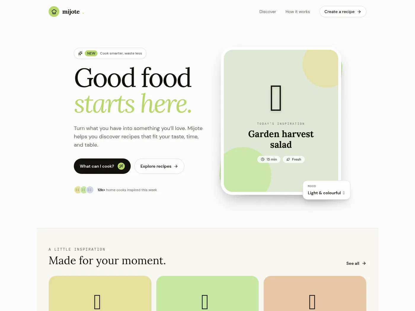 Smart Recipe App