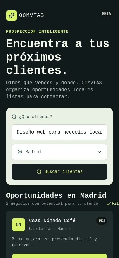 OOMVTAS Client Finder
