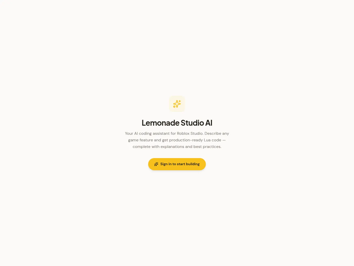 Lemonade Studio AI