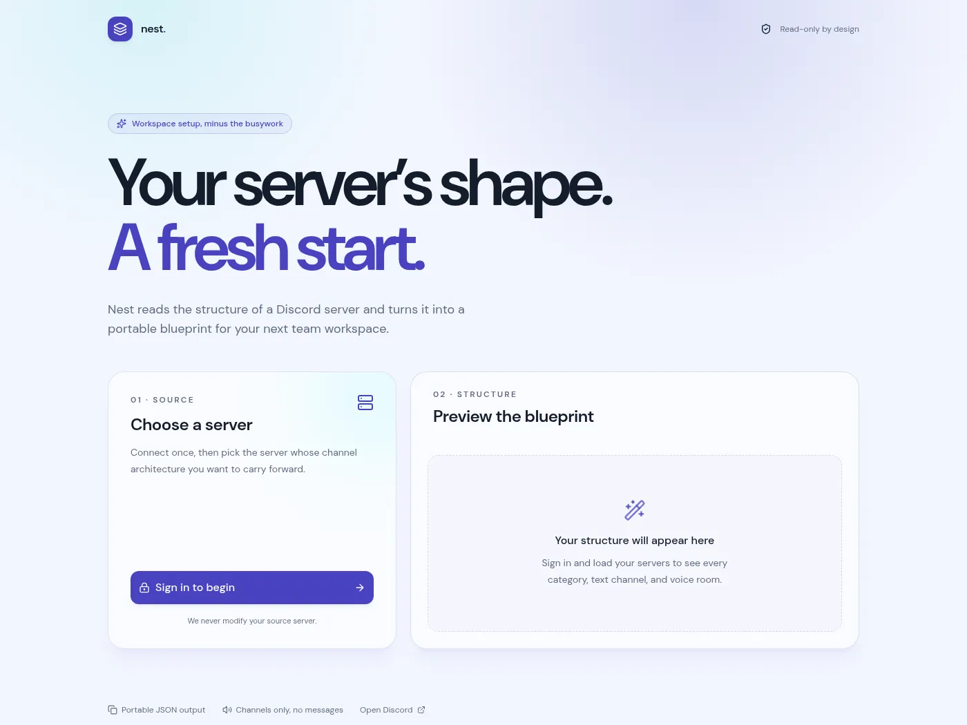 Discord Server Cloner