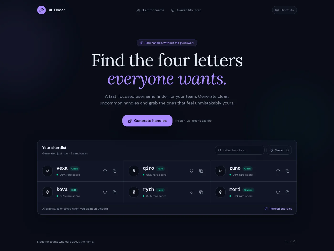 Discord 4L Finder