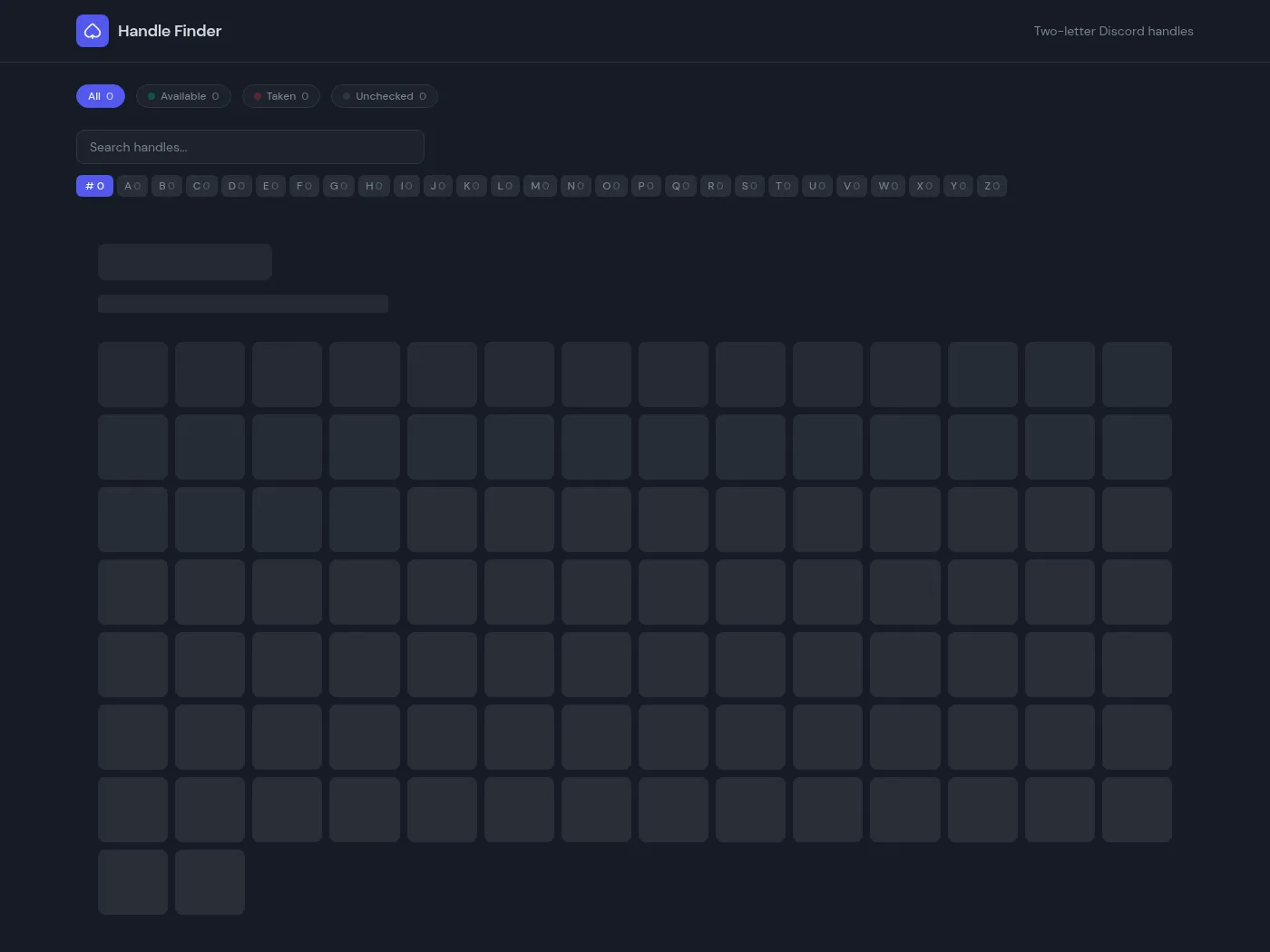 Discord Handle Finder