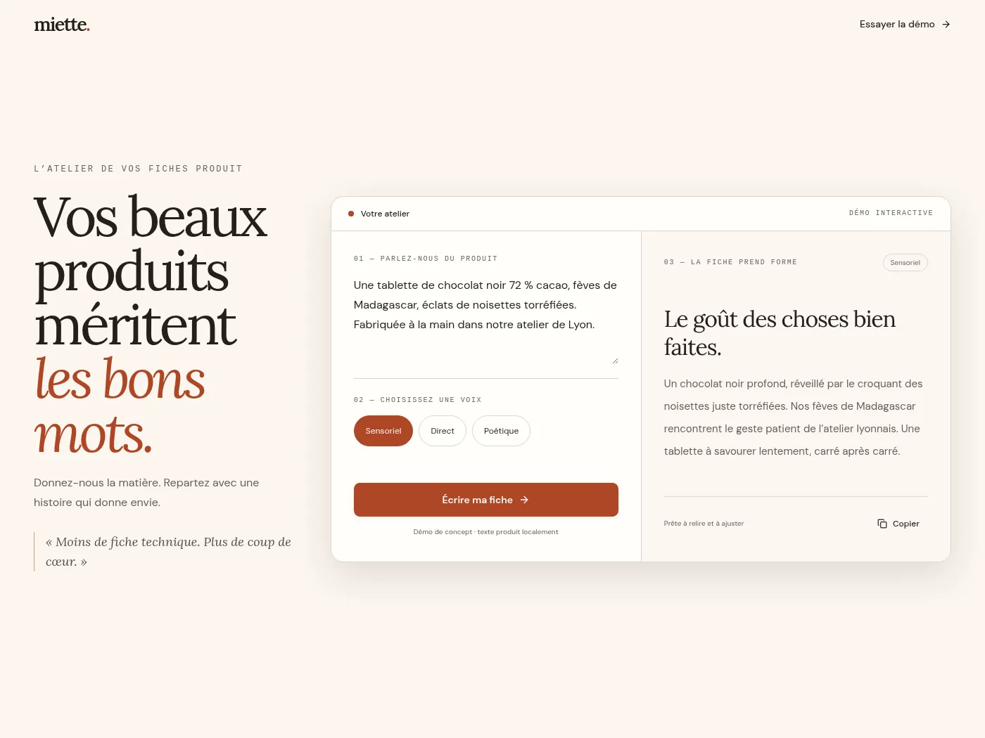 DemoHero Landing Page