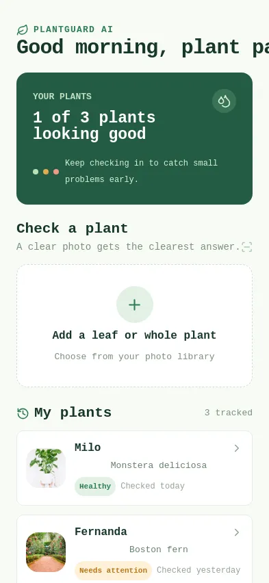 PlantGuard AI