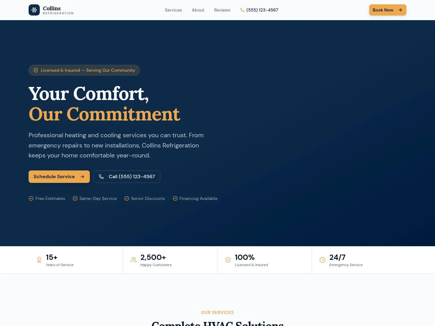 HVAC Service Dashboard