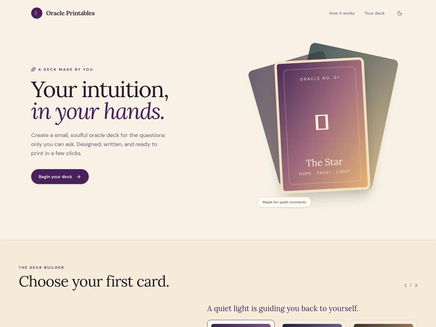 Oracle Printables