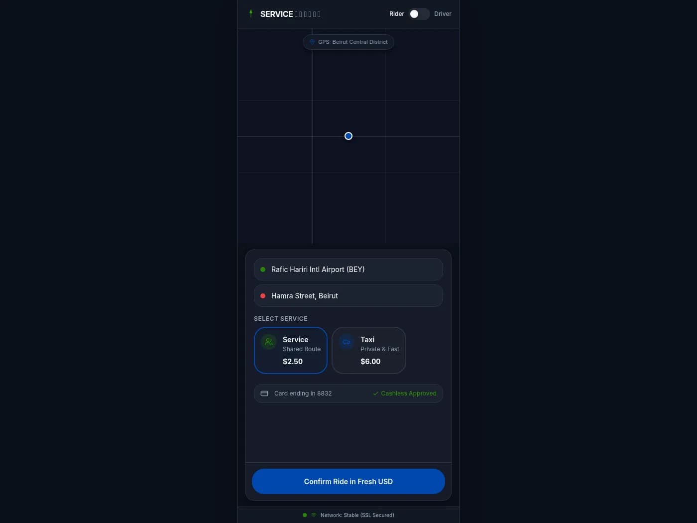 Service Fintech Ledger App