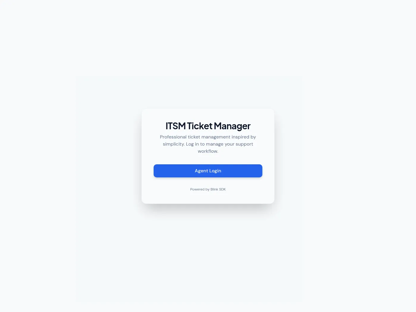 ITSM Ticket Manager