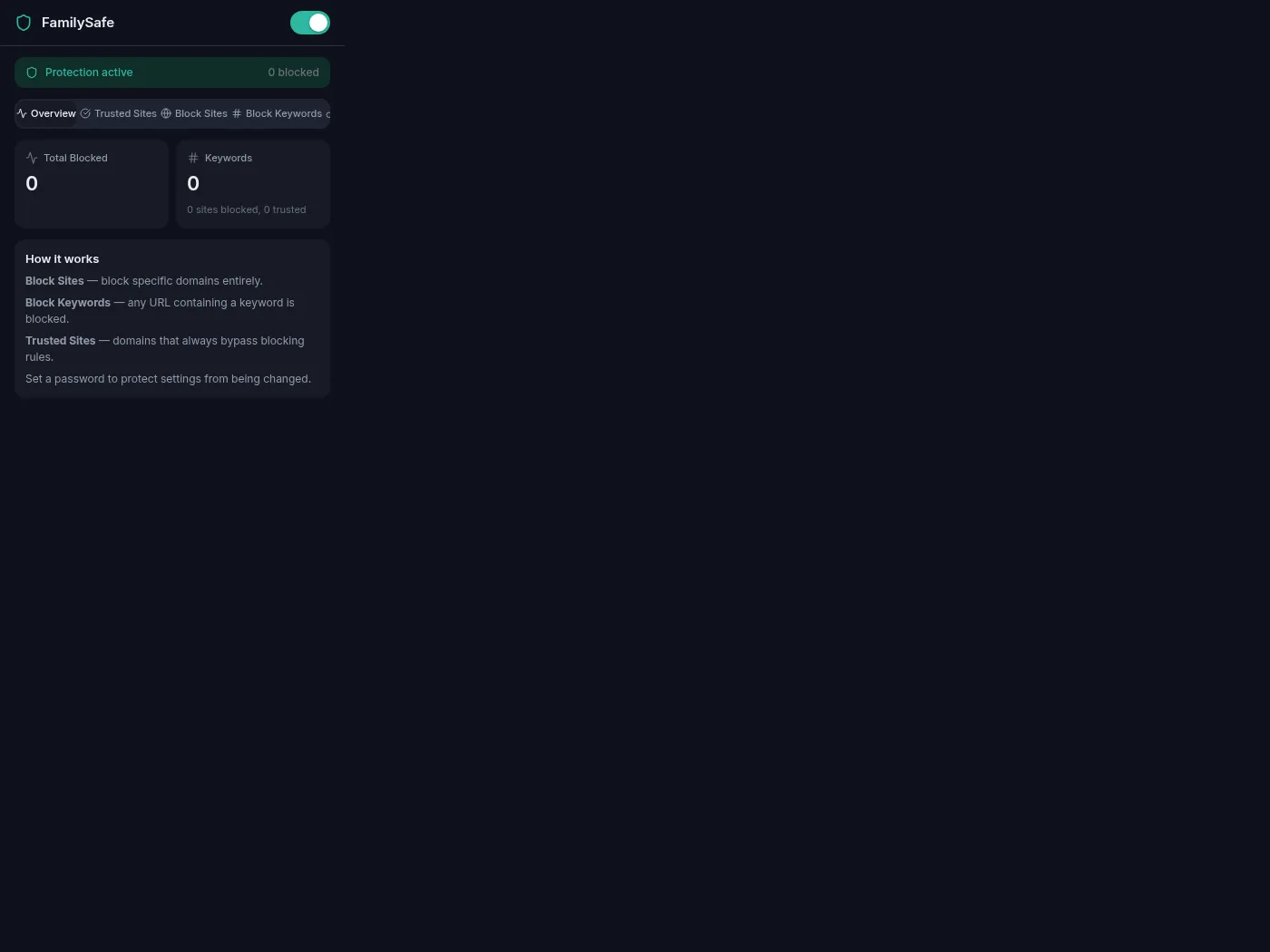 FamilySafe Extension