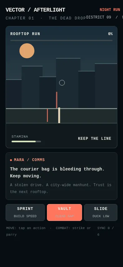 Vector Parkour Saga